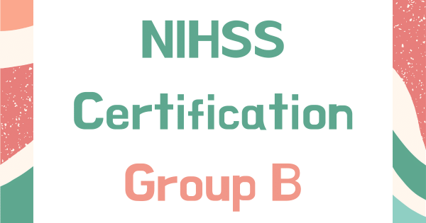 NIH Stroke Scale Group B Answers » Quizzma NIH Stroke Scale Group B Answers » Quizzma